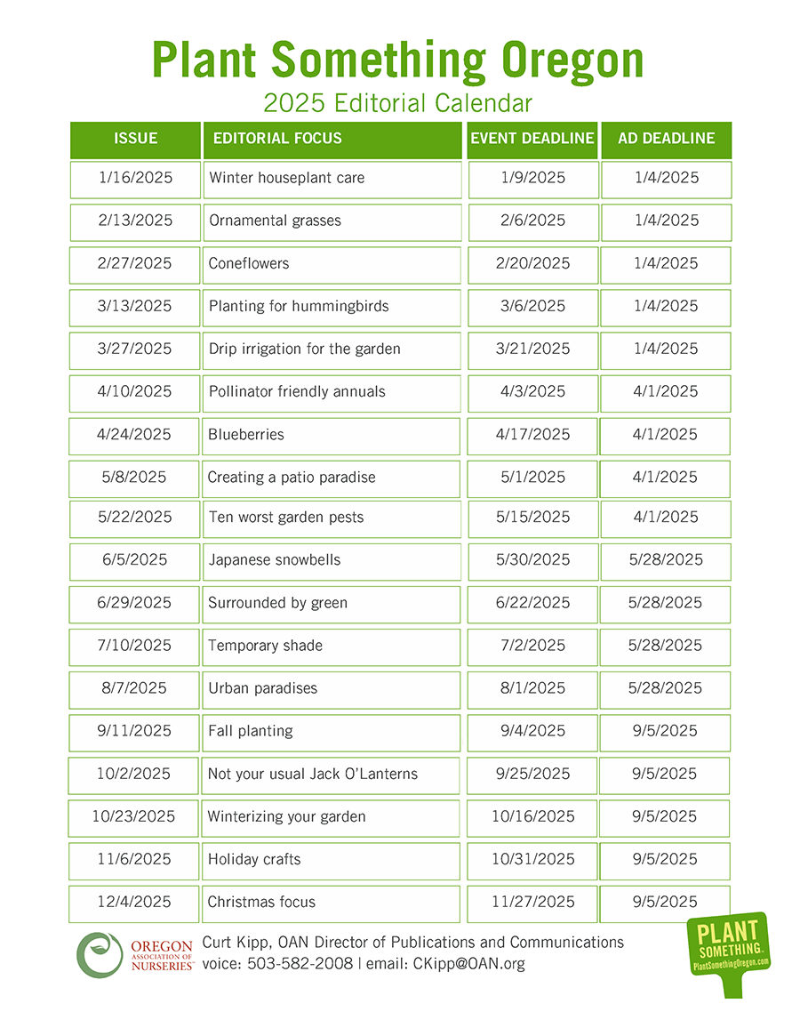 Plant Something Oregon Program – Plant Something Oregon